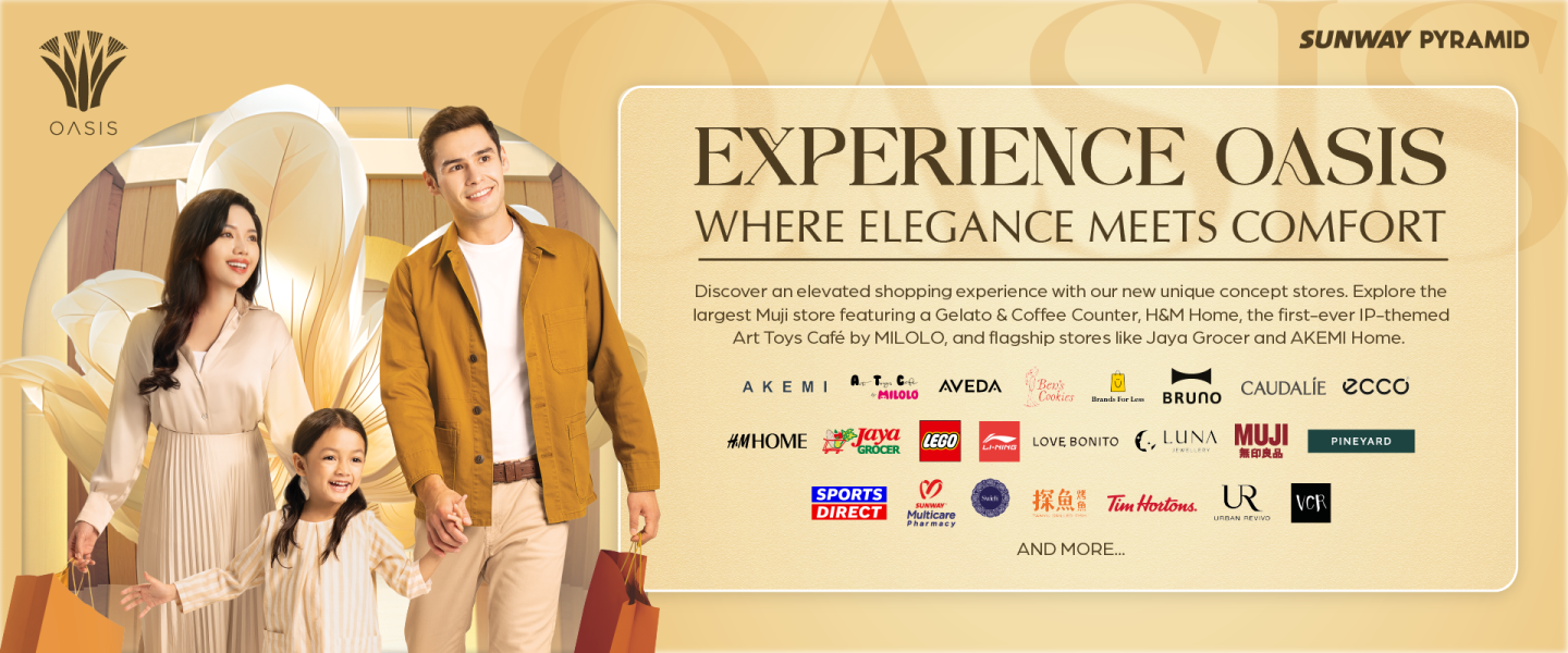 Sunway Pyramid - Latest Promotions, Ongoing Events and Latest Blogs