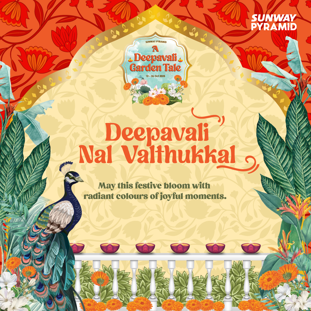 Deepavali 2025 at Sunway Pyramid | A Deepavali Garden Tale Celebration
