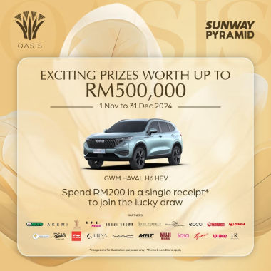 Sunway Pyramid - Latest Promotions, Ongoing Events and Latest Blogs