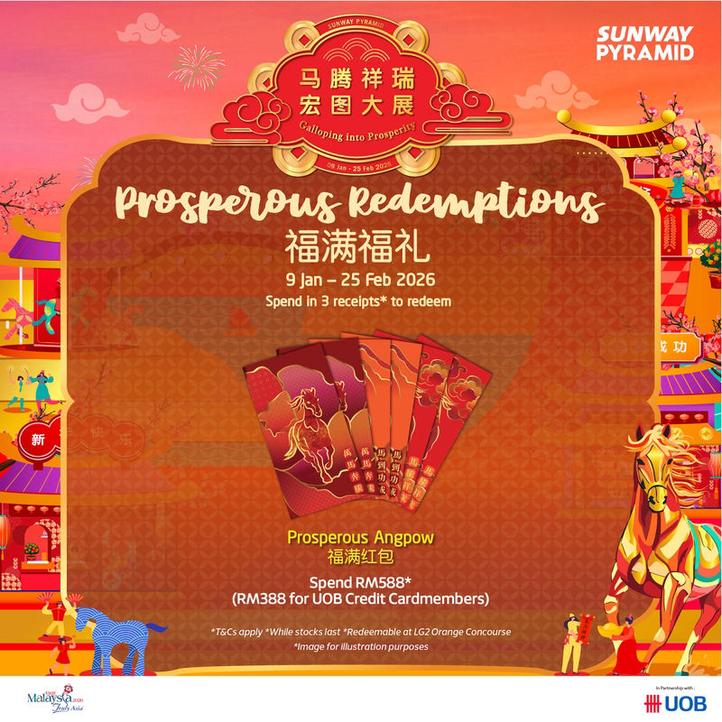 Prosperous Redemption @ Sunway Pyramid