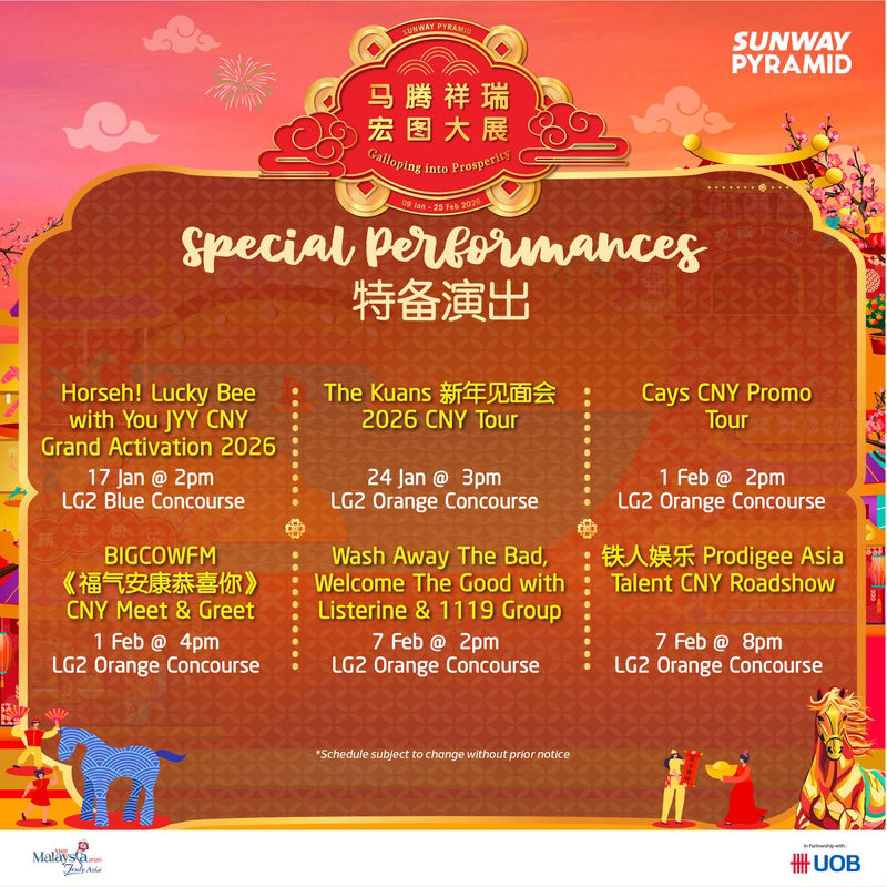 Special Activities @ Sunway Pyramid