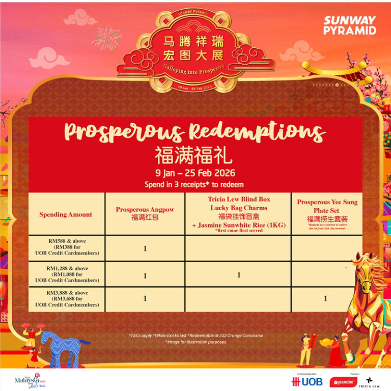 Sunway Pyramid - Latest Promotions and Ongoing Events