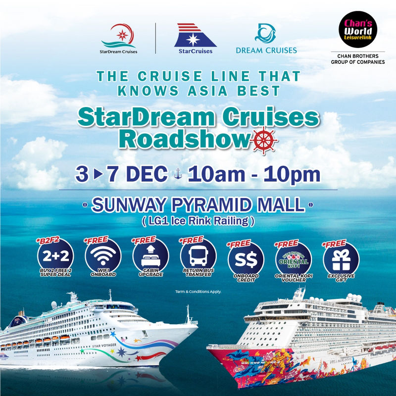 StarDream Cruises Roadshow @ Sunway Pyramid