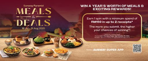Sunway Pyramid - Latest Promotions, Ongoing Events and Latest Blogs