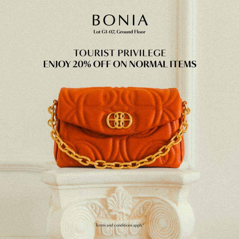 Discount of up to 20% on selected items | by Bonia @ Sunway Pyramid