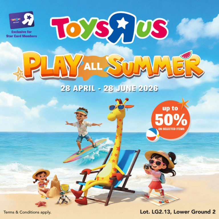 🌊 Play All Summer! ☀️ | by Toys 'R' us @ Sunway Pyramid
