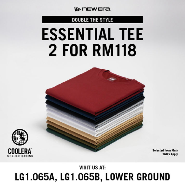 Your everyday essential, now even better 👕 | by New Era @ Sunway Pyramid