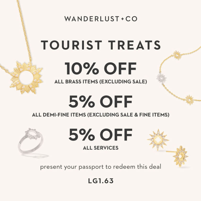 Wanderlust + Co presents Tourist Treats program, offering exclusive ...