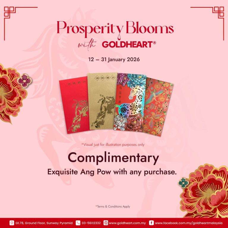 Prosperity Blooms With GOLDHEART | by Goldheart @ Sunway Pyramid