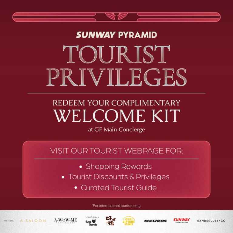 Tourist Privileges | by Concierge @ Sunway Pyramid
