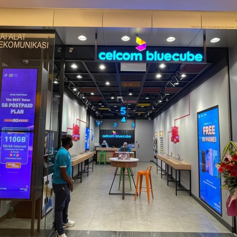 Celcom Blue Cube