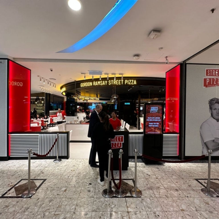 Gordon Ramsay Street Pizza