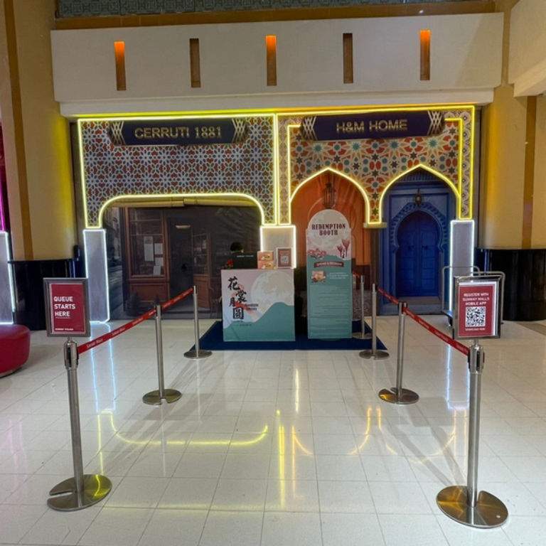 Orange Redemption Booth