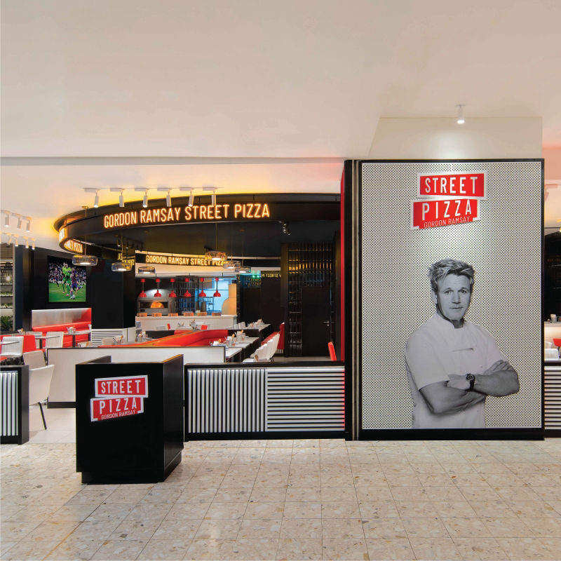 Gordon Ramsay Street Pizza